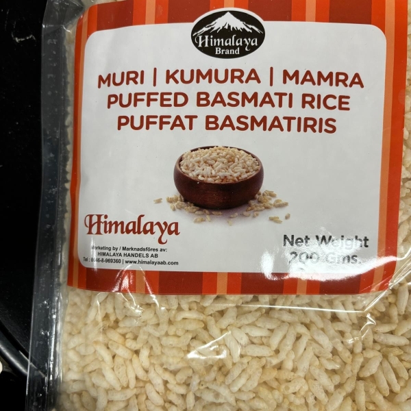 Order Himalaya Mumura - Mamra - Puffed Rice 200 GMs from NGroceries Kista