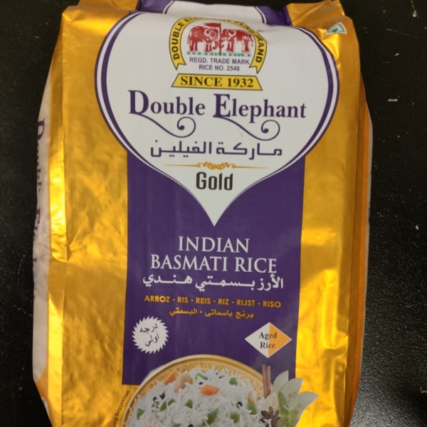 Order Double Elephant Basmati Rice 1 KG from NGroceries Kista